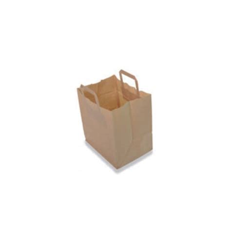 Sac Cabas Kraft Brun Carton De