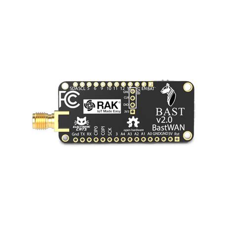 Rakwireless Rak3244 Eu868 Bastwan Breakout Board Lpwan Module
