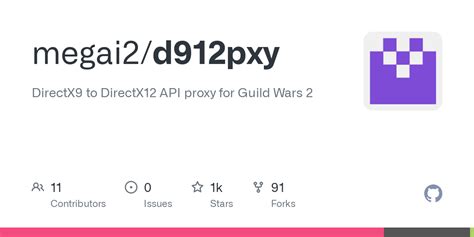 GitHub Megai D Pxy DirectX To DirectX API Proxy For Guild Wars