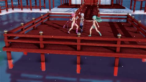 【mmd R 18】踊り子たち（江風、山風、海風）で極楽浄土 Youtube