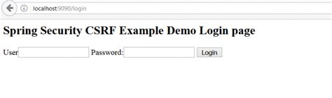 Spring Security Csrf Example Java Developer Zone