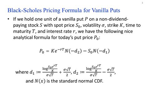 Solved Given The Call And Put Pricing Formulas Given On