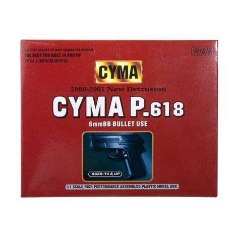 Black Cyma P618 Spring Pistol Uk