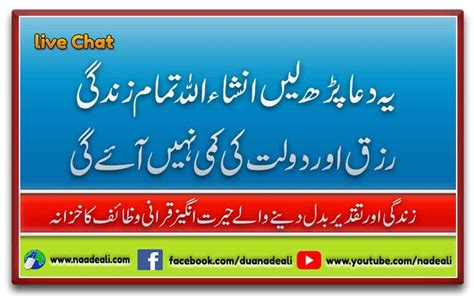 Rizq Mein Barkat Ki Surah Muzammil Urdu Naade Ali Urdu Wazaif