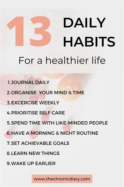 Daily Habits Good Habits Daily Routines Changing Habits Life