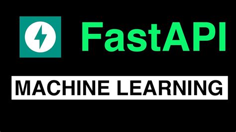 Créer Un Api Python Avec Fastapi Pour Ton Modèle De Ml Youtube