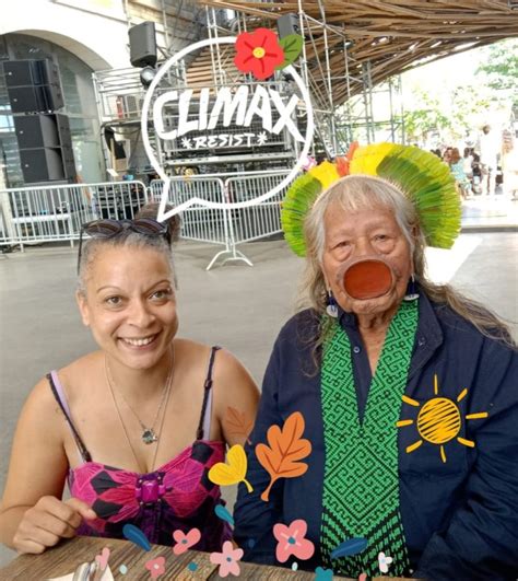 Ma Rencontre Avec Le Cacique Raoni