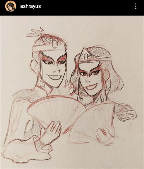 Sukka Doodle Dump By Ashrayus On Instagram Suki And Sokka Avatar The