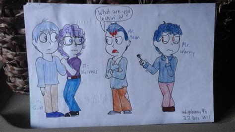 Humanized Mr Men 3 By Indigobunny99 On Deviantart