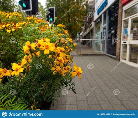 Oadby Town Centre In Leicestershire Editorial Photography Image Of