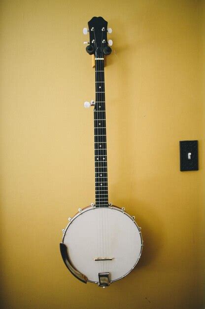 Premium Photo String Instrument Hanging On Wall
