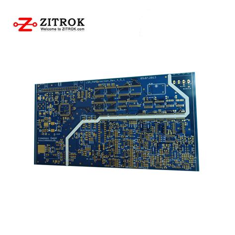Fr4 Double Sided Pcb 4 Layer Pcb Printed Circuit Board Assembly Pcba Manufacturing Customized