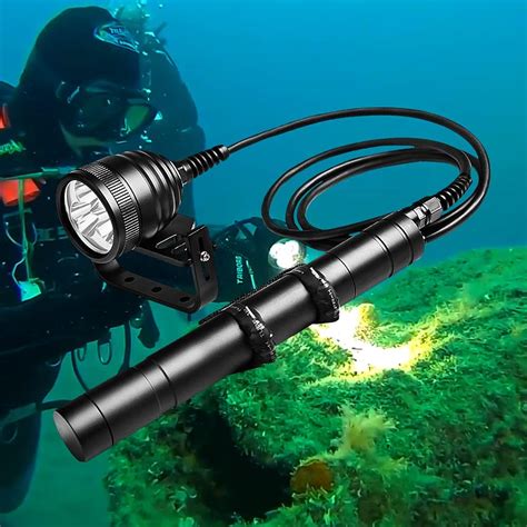 Odepro WD70 Canister Diving Torch 3000 Lumens Technical Diving