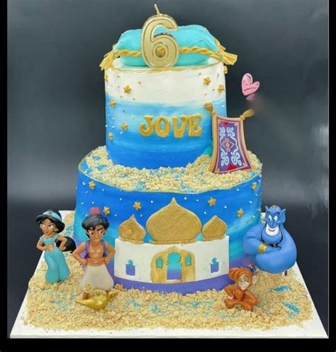 Princess Jasmine Figurine Aladdin Birthday Cake Topper Disney Toy Not