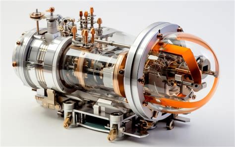 Premium Ai Image Neutron Spectrometer Isolated On A White Background