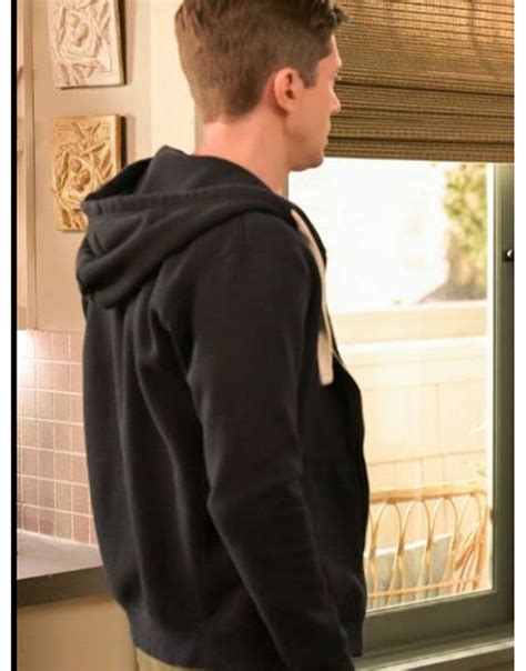 Home Economics S03 Topher Grace Black Hoodie