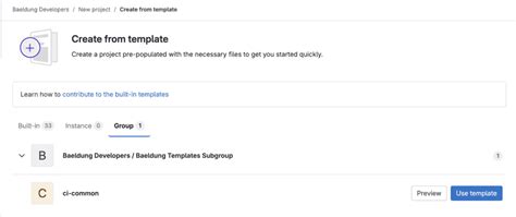 在多个项目之间共享gitlab Cicd配置 Baeldung中文网