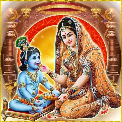 Mata Yashoda With Lord Krishna Artofit