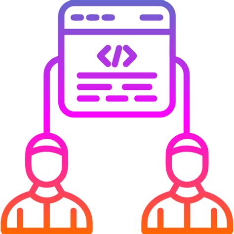 Hierarchy Generic Gradient Icon