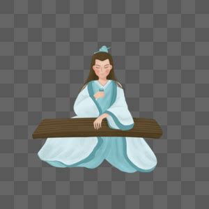 喝酒的古风男人元素素材下载 正版素材401133396 摄图网