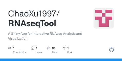 GitHub ChaoXu RNAseqTool A Shiny App For Interactive RNAseq Analysis And Visualization