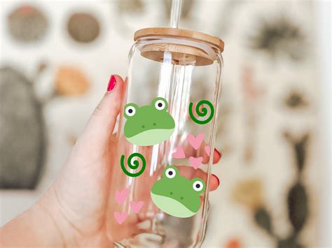 Froglibby Glass Wrap Svg Etsy