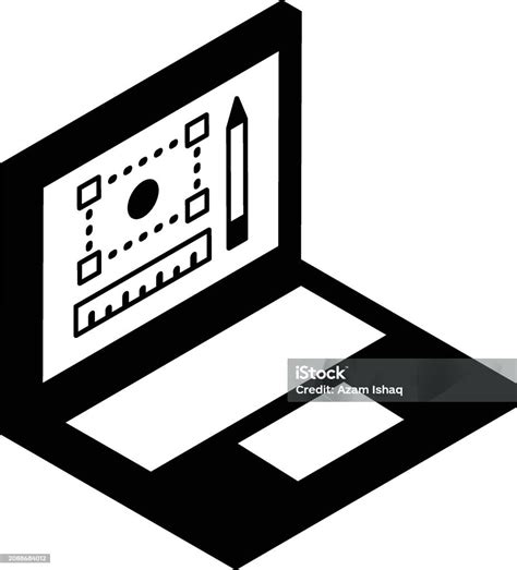 온라인 아트웍 디자인 도구 아이소 메트릭 개념 페인트 이미지 편집기 벡터 개요 아이콘 웹 디자인 및 개발 기호 사용자 인터페이스