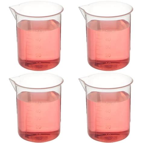 Plastic Beakers Set Education Research Equipment Industrial