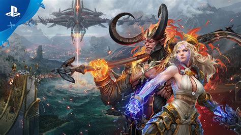 Skyforge Announcement Trailer Ps4 Youtube