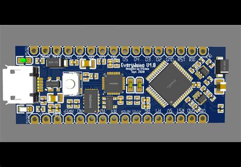 Everyduino Atmega4809 Platform For Creating And Sharing Projects