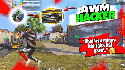 Or Ek AWM Hacker Garen Free Fire YouTube
