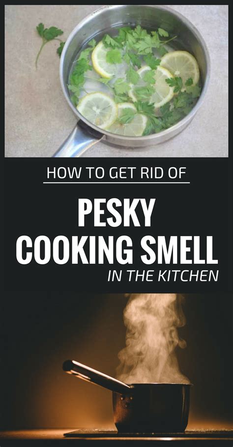 how to eliminate cooking smell in kitchen