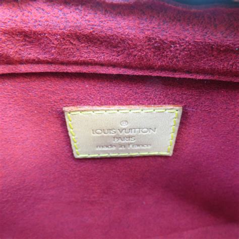 Louis Vuitton Lv 路易威登 棕色 原花 Pvc塗層帆布 豆腐 Viva Cite Pm 單肩包 M51165 【二手名牌