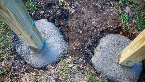 Do Fence Posts Need Concrete Setting Your Fence Correctly