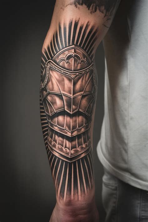 Armor Of God Tattoo Sleeve Meaningful Protection With Symbolic Strength