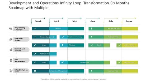 Development And Operations Infinity Loop Transformation Six Months