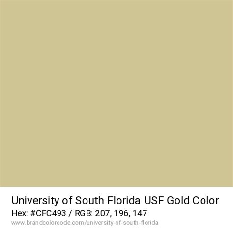 Usf Color Palette