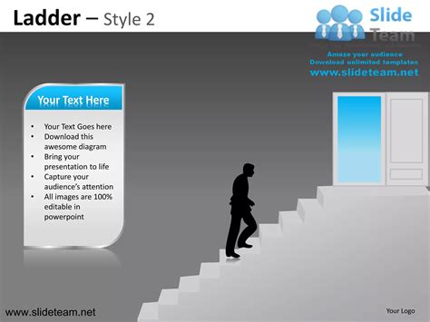 Ladder Design Powerpoint Ppt Templates PPT