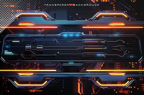 Premium Psd Futuristic Interface Hud