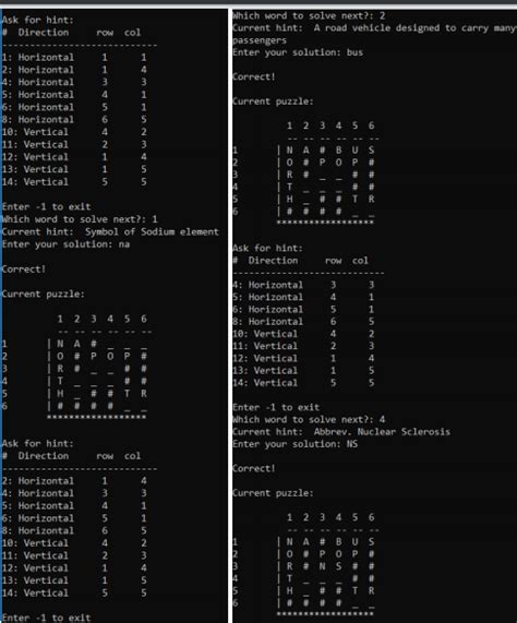 Solved Puzzle Solverc Programming Language You Are Going