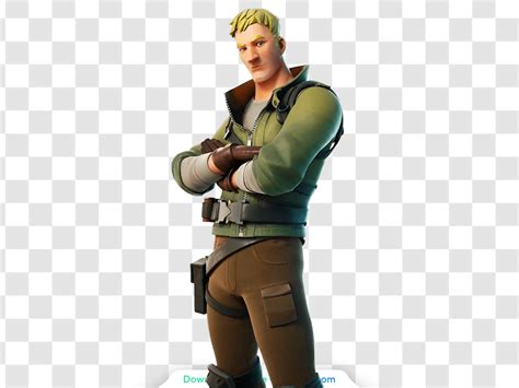 Fortnite Main Character Standing With Arms Crossed Free Png Download