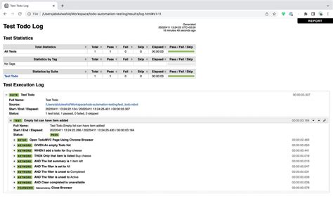 bdd automation with robot framework in python