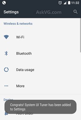 Tip Enable Hidden Secret System UI Tuner Menu In Google Android