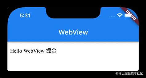 Flutter之webview加载html字符串及高度自适应flutter 官方提供了 Webviewflutter 掘金