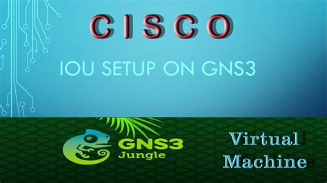 cisco iou setup on gns3 setup configure router and switch virtual machine router switch