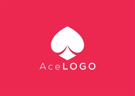 Premium Vector Minimalist Ace Logo Design Vector Template Creative