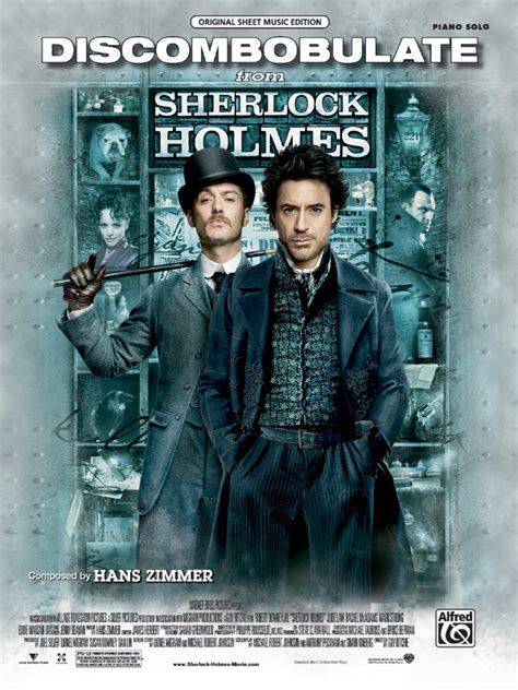 Discombobulate From The Motion Picture Sherlock Holmes Piano Hans Zimmer Digital Sheet