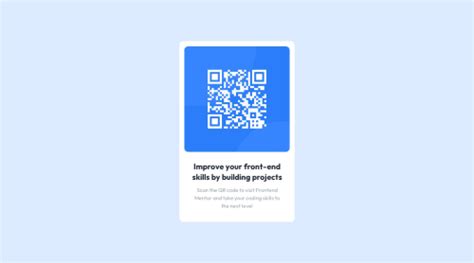 Frontend Mentor Responsive Qr Code Using React And Tailwind Coding