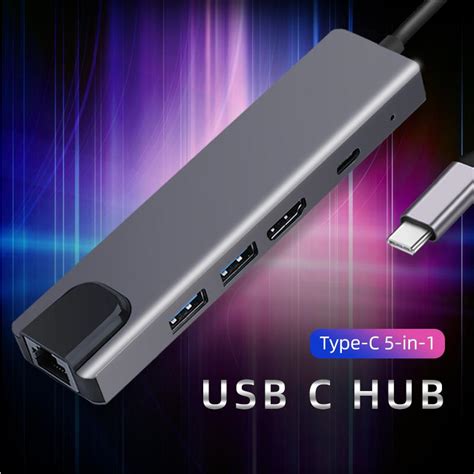 USB Hub Docking Station Type C In To HDMI USB Vicedeal