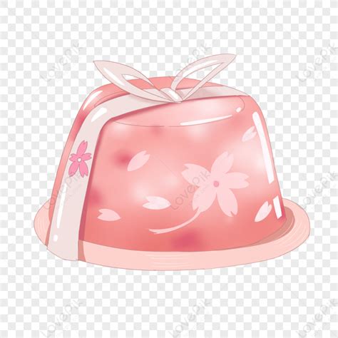 핑크 로맨틱 벚꽃 일러스트 포장 젤리 클립 아트분홍디저트 Png 일러스트 무료 다운로드 Lovepik